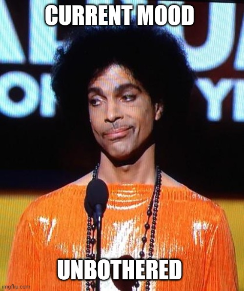 prince not impressed - Imgflip