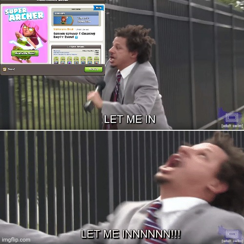 Eric Andre Let me In Meme - Imgflip