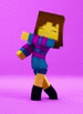 Idk why i posted this gif of frisk dancing i just felt like it - Imgflip