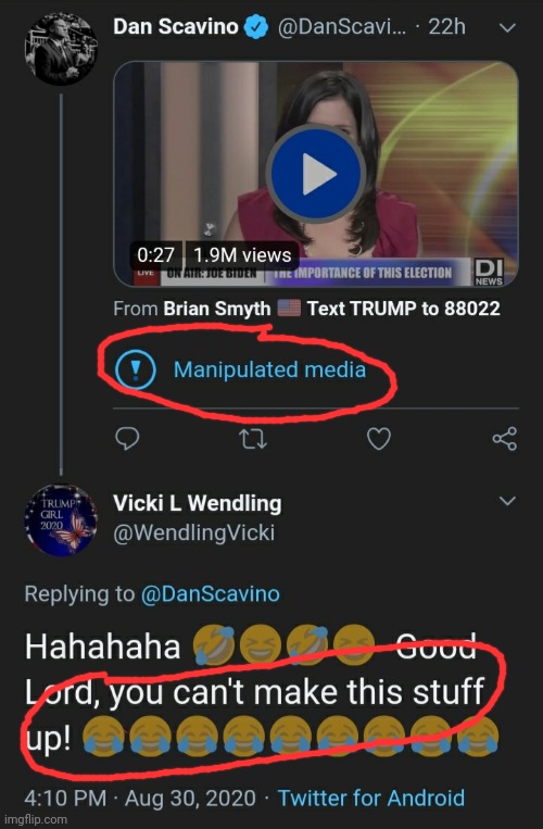 They did, Vicki. - Imgflip