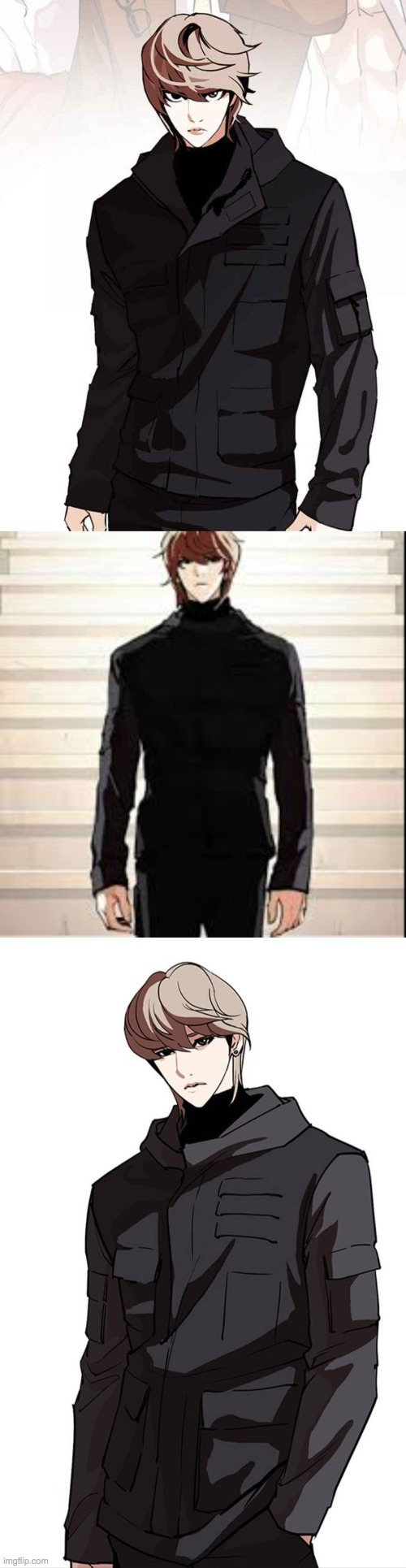 Anyone know what jacket Johan is wearing? : r/lookismcomic