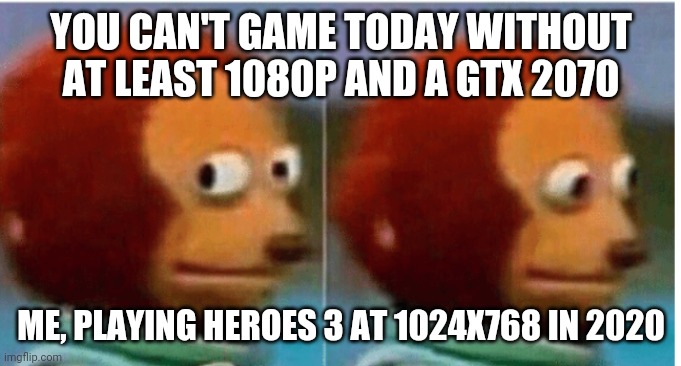 I don't like how HD mod looks on my TV - Imgflip