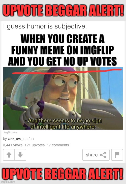 UPVOTE BEGGING MEME ON FRONT PAGE Imgflip