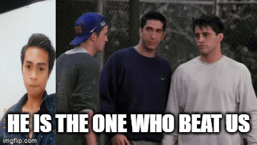 he is the one who beat us - Imgflip