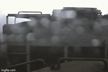 Train derailed by tornado. Look out for that tanker car. - Imgflip