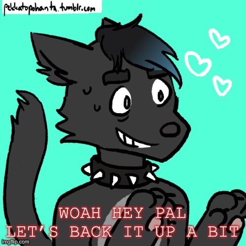 Image tagged in eric hey woah pal,red eric hey woah pal - Imgflip