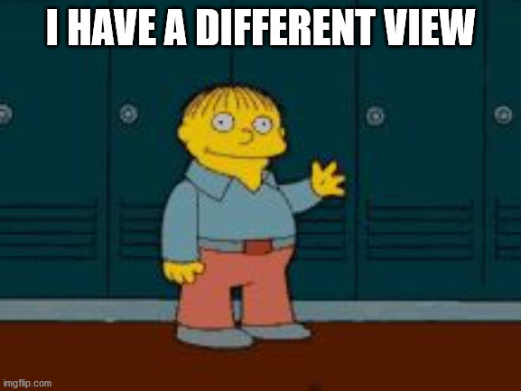 Ralph "I'm helping" Wiggum from The Simpsons - Imgflip