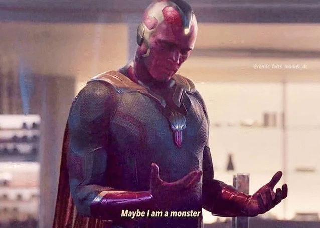Vision Is A Monster Blank Template Imgflip