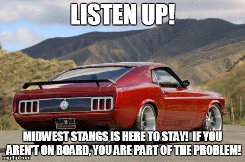 Image tagged in mustang back - Imgflip