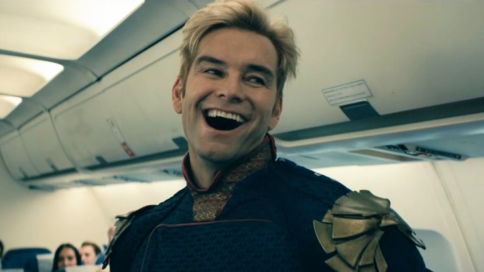 Homelander Ha Face Blank Template Imgflip