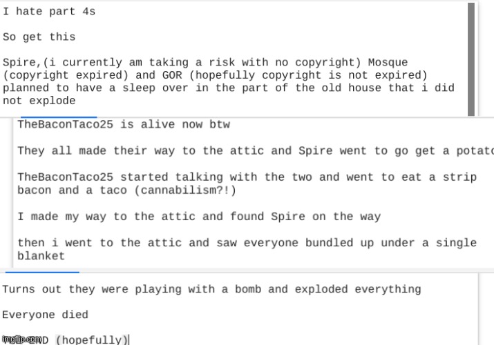 PART 4 (corrections in the comments) - Imgflip