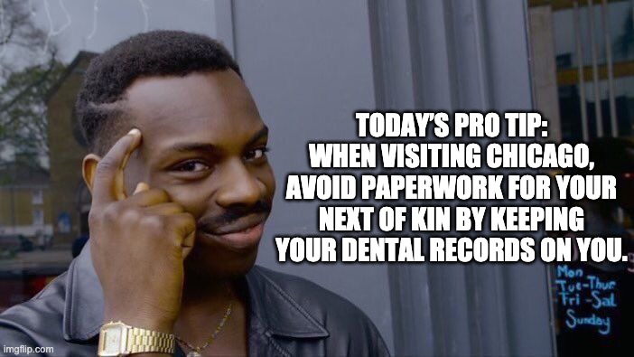 Also, put a thick piece of chalk in your pocket. With the budget cuts ...