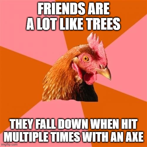 Anti Joke Chicken Meme - Imgflip