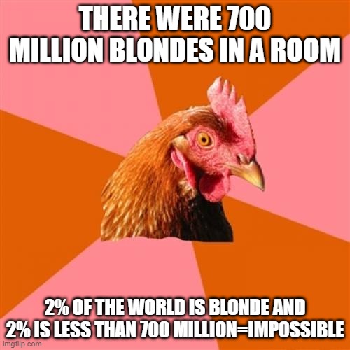 Anti Joke Chicken Meme - Imgflip