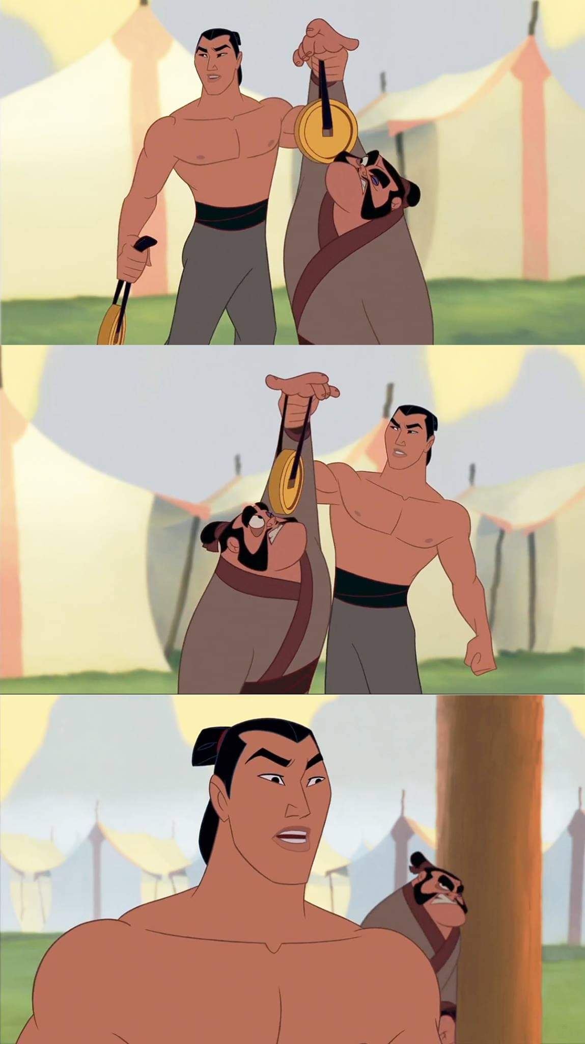 mulan disciplina fuerza Blank Template - Imgflip