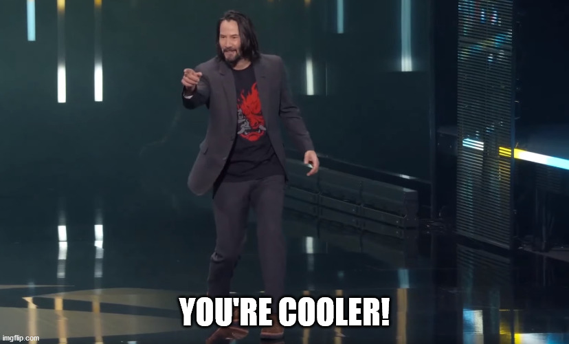 Keanu You're Breathtaking - Imgflip