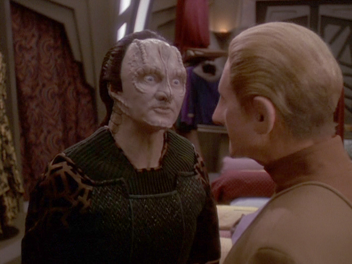 Garak Tells Odo Blank Template - Imgflip