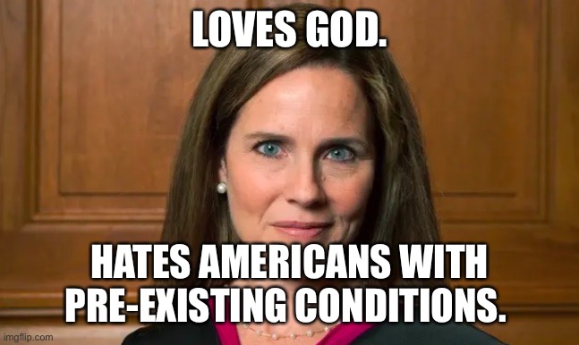 Amy Coney Barrett - Imgflip