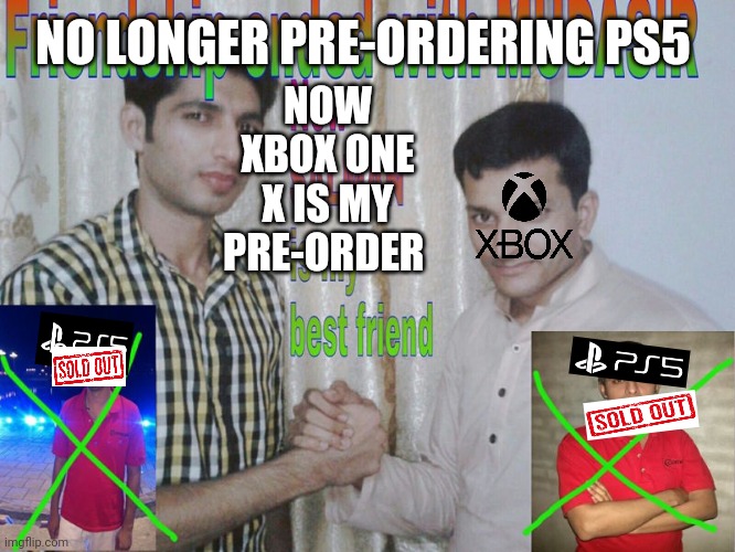 My Friendship Ended Meme Template
