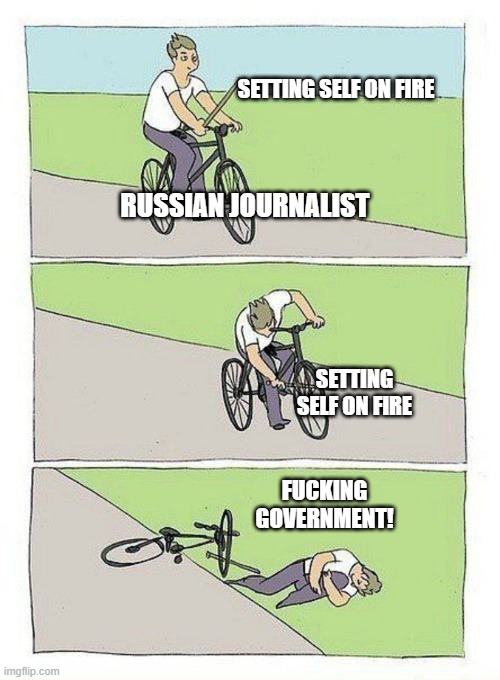 Bike Fall Meme - Imgflip