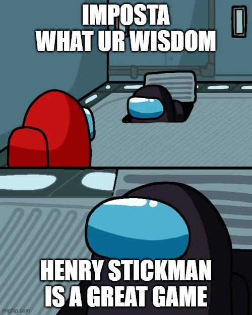 impostor of the vent - Imgflip