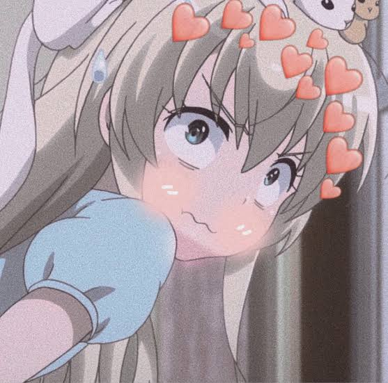 Anime Girl Blushing Blank Template Imgflip