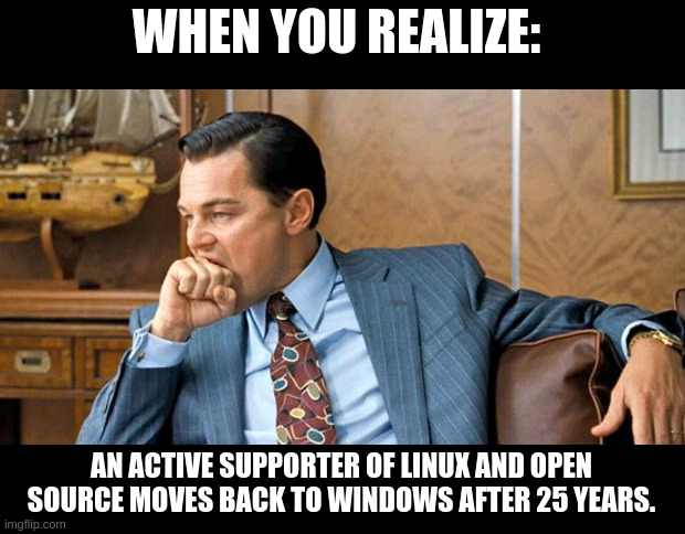 Professionally, i don't give a flying ... Desktop Operating System ...