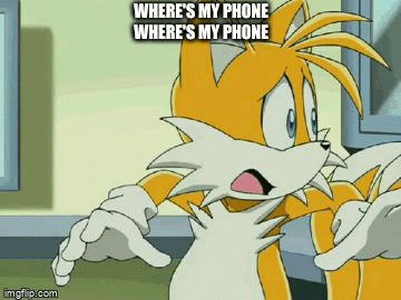 tails quest to find his phone - Imgflip