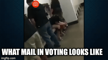 Mail in voting - Imgflip