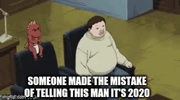 This man came to the wrong year. - Imgflip