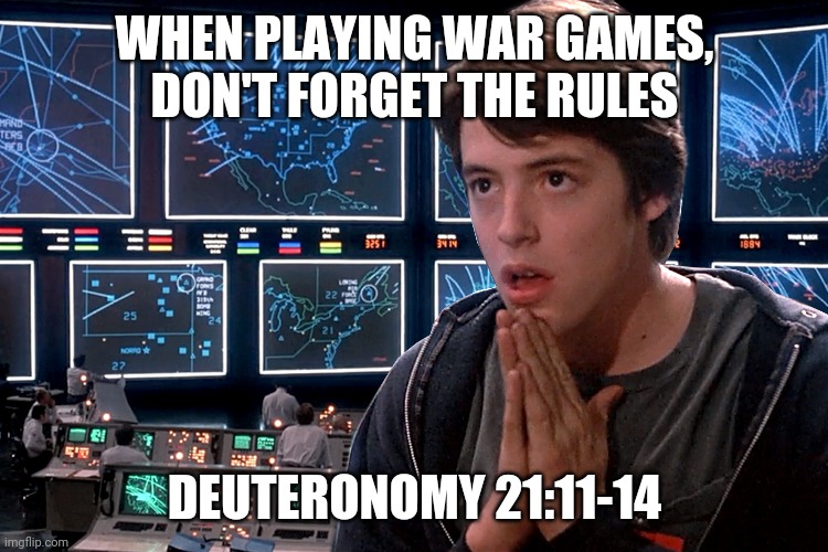 Keep War Games Safe - Imgflip