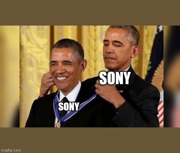 Obama Giving Obama Award Imgflip