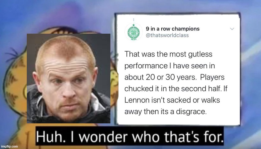 Garfield looking at the sign - Imgflip