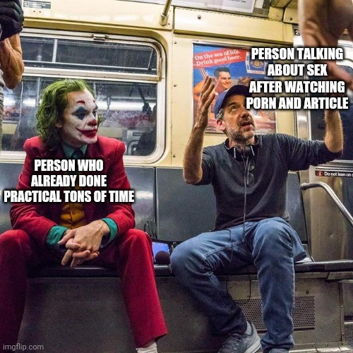 Joker in the Subway - Imgflip