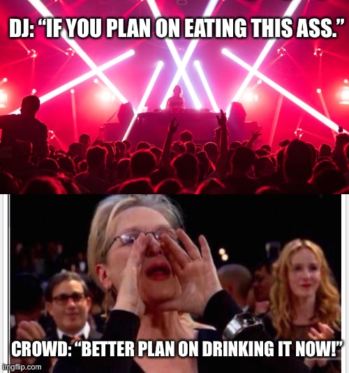 Image tagged in meryl streep,brandon rogers,wap - Imgflip