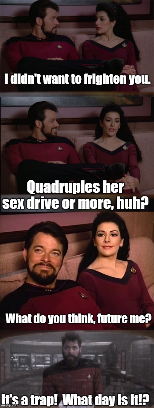 The results of quadrupling. - Imgflip