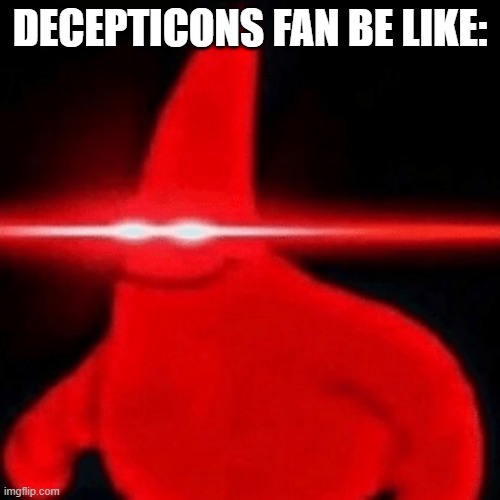 Nani Red Eyes Patrick Star - Imgflip