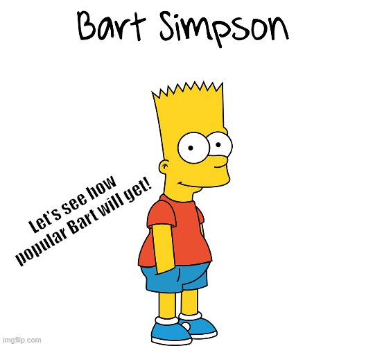 Bart Simpson Imgflip