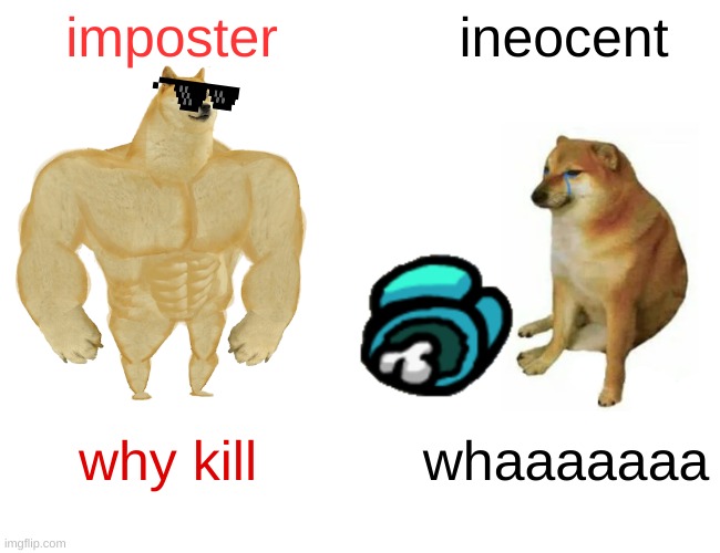 Buff Doge vs. Cheems Meme - Imgflip