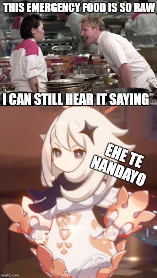 Uncooked Emergency Food - Imgflip