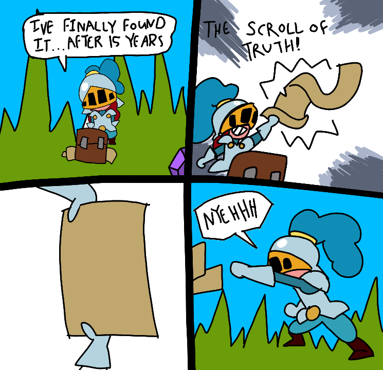 The Scroll Of Truth Blank Template Imgflip