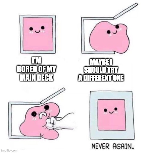 Never again - Imgflip