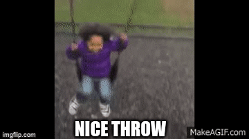 nice throw - Imgflip