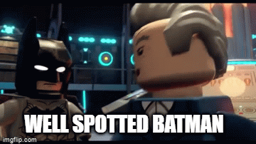 Well spotted Batman - Imgflip