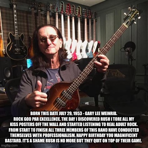 Geddy Lee Memes