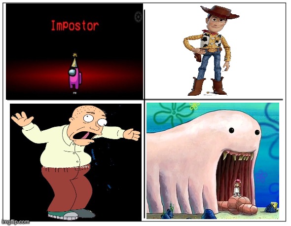 4 Square Grid - Imgflip