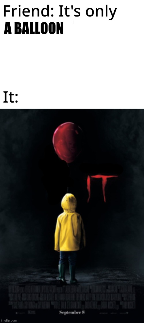 It s Only A Balloon Imgflip