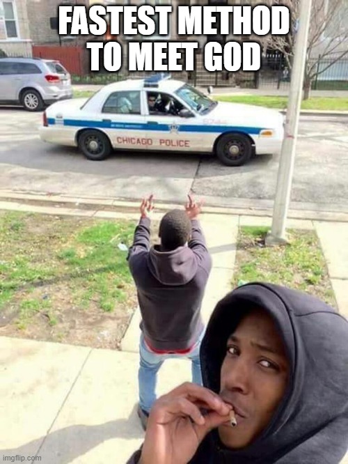 god i'm on my way - Imgflip