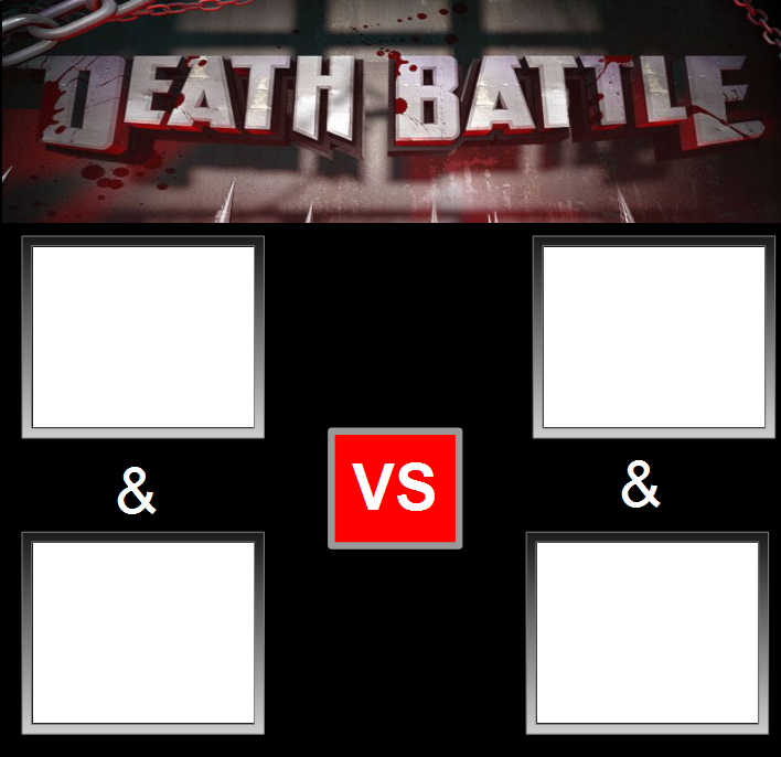 Death Battle 2 Vs 2 Blank Template Imgflip