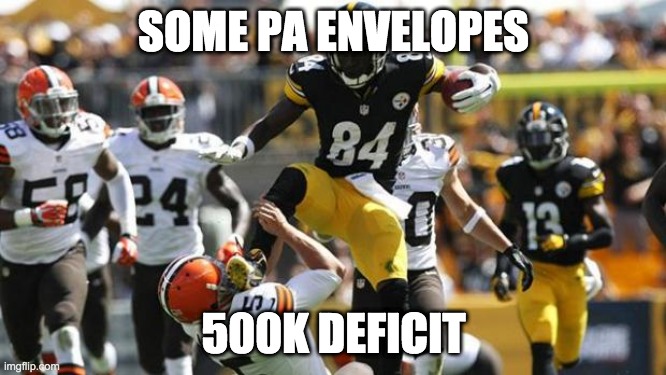 Antonio Brown Kick - Imgflip